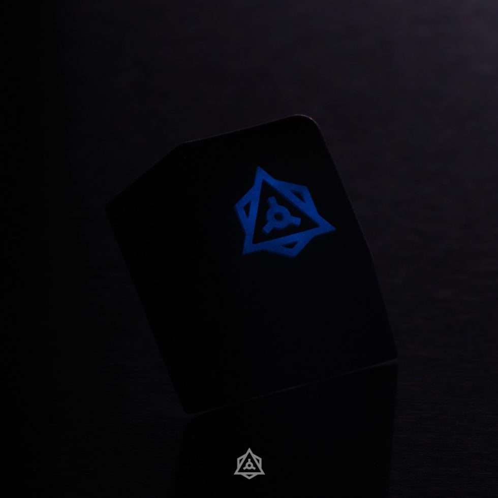 Good vs Evil – Logo Keycap – Blue Beacon | Archetype